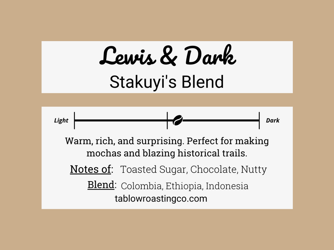 Stakuyi - Lewis & Dark – Tablow Roasting Co.